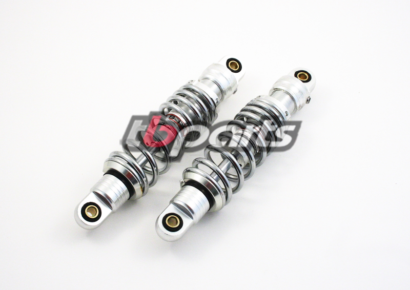 TB 280mm Rear Shock Set, Chrome - XR75 K0-76 Models - TBparts.com